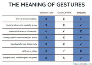 ¿CUÁLES SON los TIPOS de GESTOS? DESCÚBRELOS AQUÍ